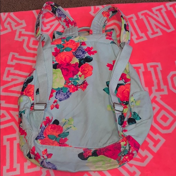 PINK Victoria's Secret | Bags | Rare Victorias Secret Pink Floral ...